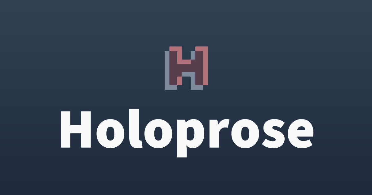 Holoprose - Scalable Critical Feedback